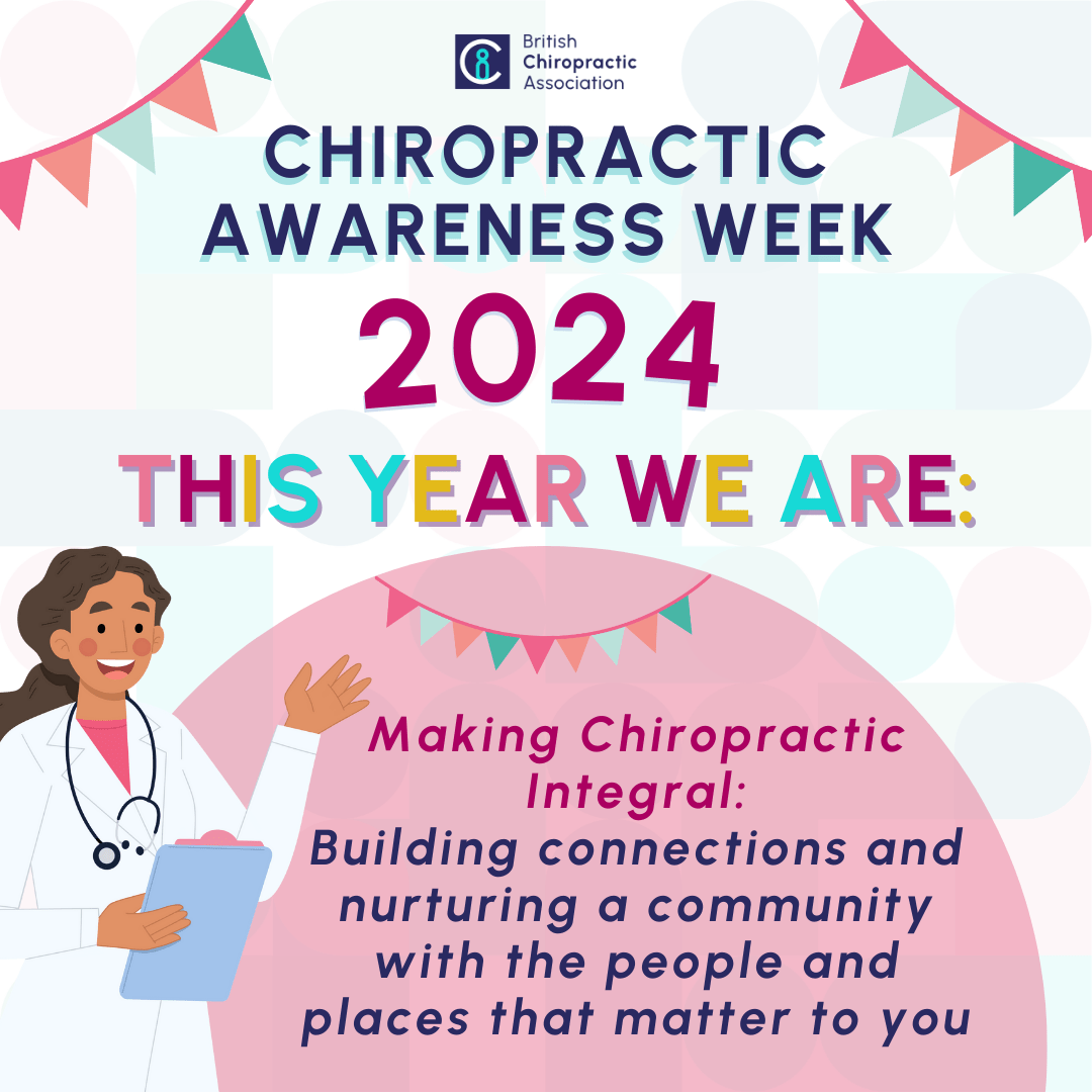 Chiropractic Awareness Week: More than just back pain :-) -